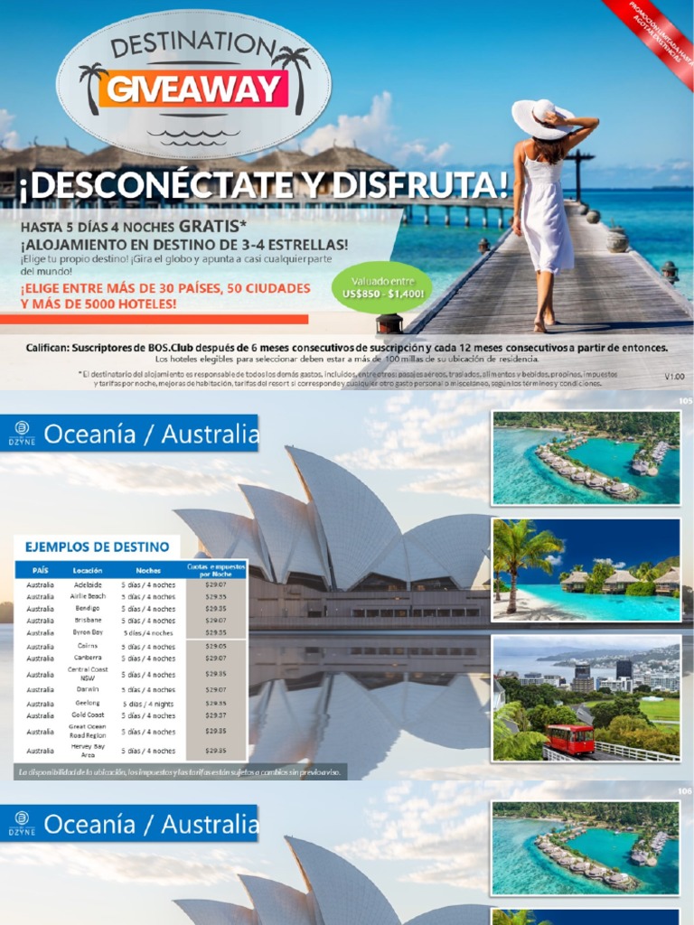 Destination Giveaway PDF | PDF