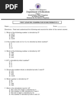 Grade 4 Mathematics Asset Practice Worksheet | PDF
