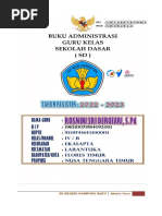 Administrasi Kelas SD Lengkap 2025/2026 | PDF