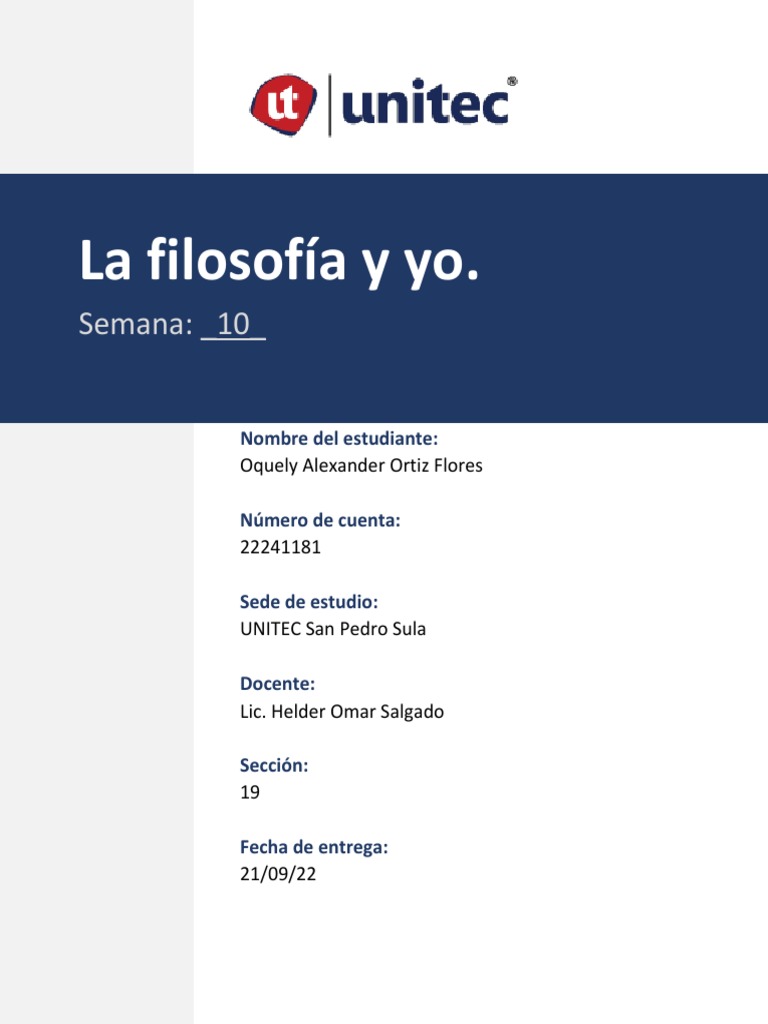 Ensayo La Filosofía y Yo. | PDF | Pensamiento | neoplatonismo