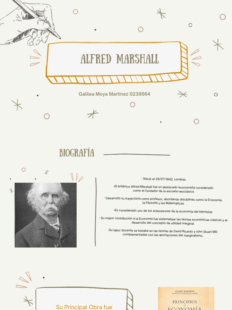 Alfred Marshall | PDF | Teorías económicas | Microeconomía