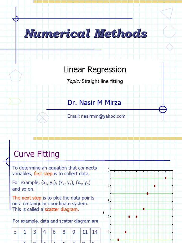 Lec 18 Linear Regression 02122022 010556pm | PDF | Least Squares | Errors And Residuals