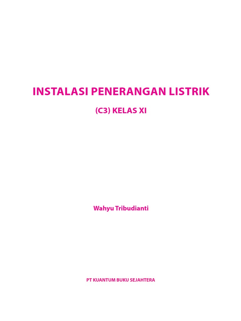 Instalasi Penerangan Listrik | PDF