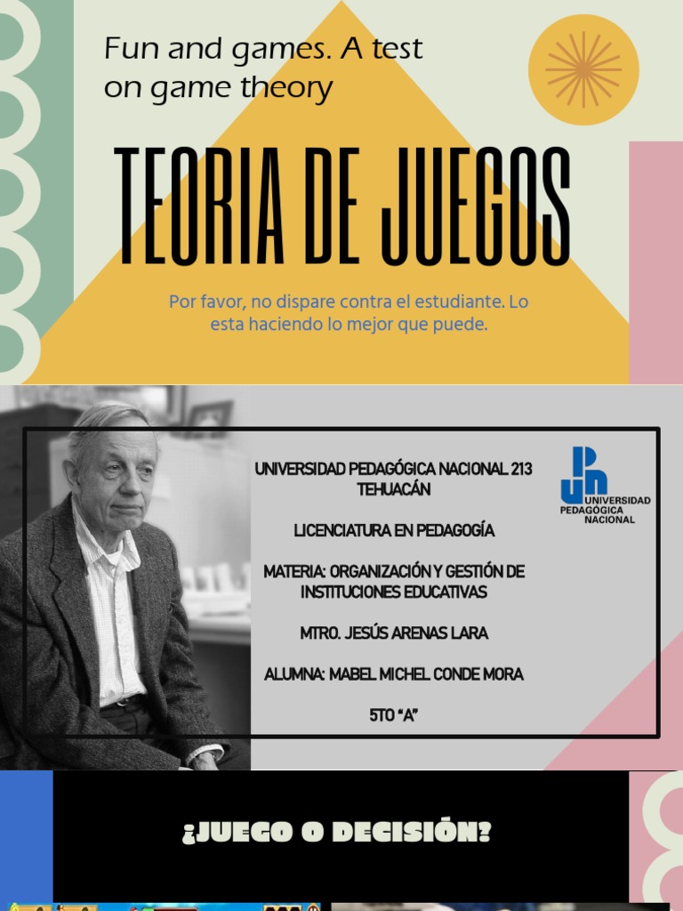 Teoria de Juegos | PDF
