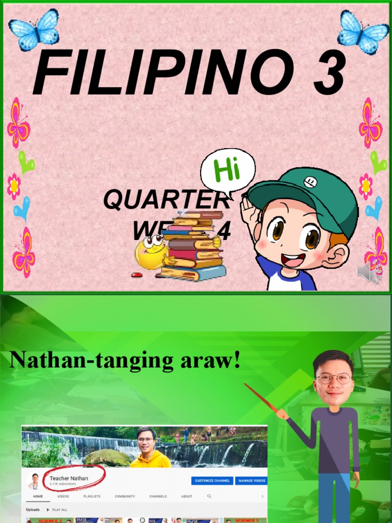 Filipino Week 4 Q1 | PDF