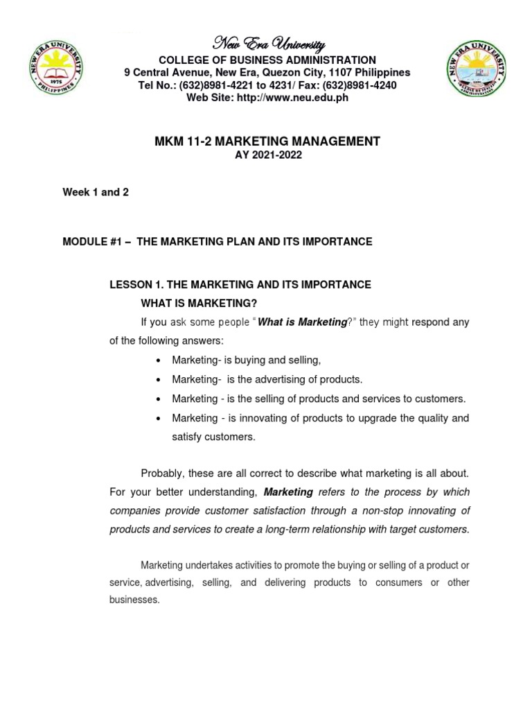 Importance of Marketing Strategies | PDF | Marketing | Market Segmentation