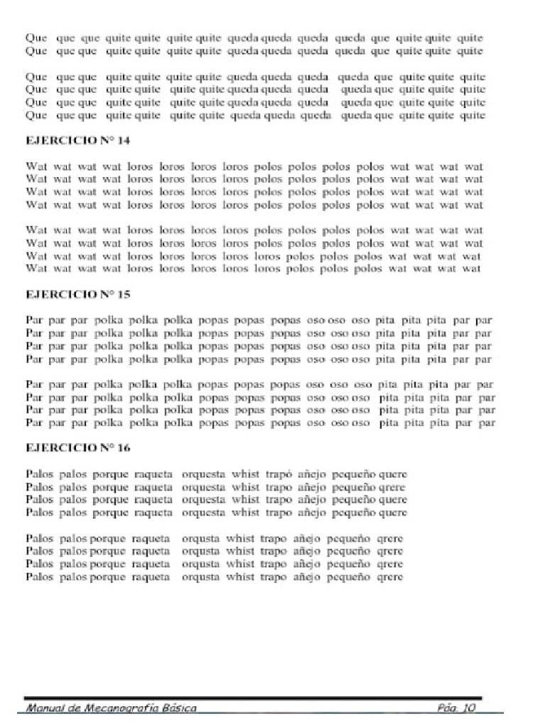 Libro Mecanografia | PDF