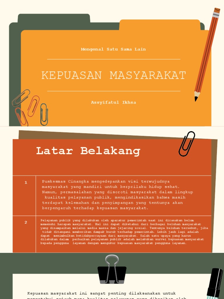 Presentasi SKM | PDF