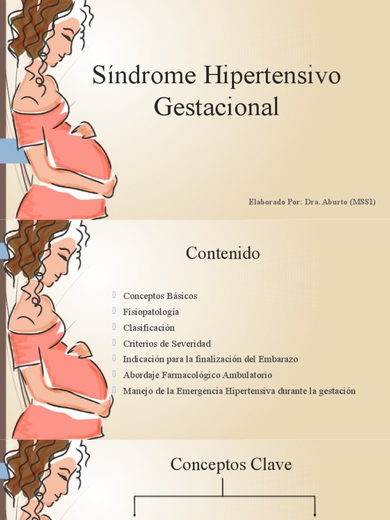 Síndrome Hipertensivo Gestacional: Guía Clínica | PDF | Hipertensión ...