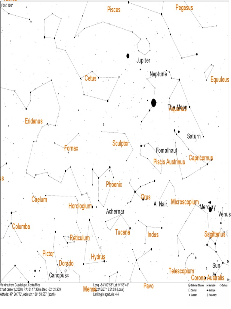 Starry Night Celestron | PDF | Ptolemy | Physical Sciences