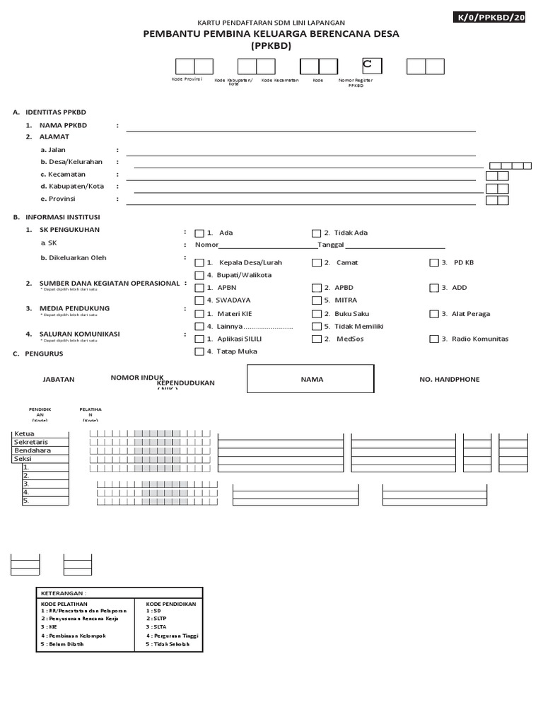 K 0 PPKBD - 20 | PDF