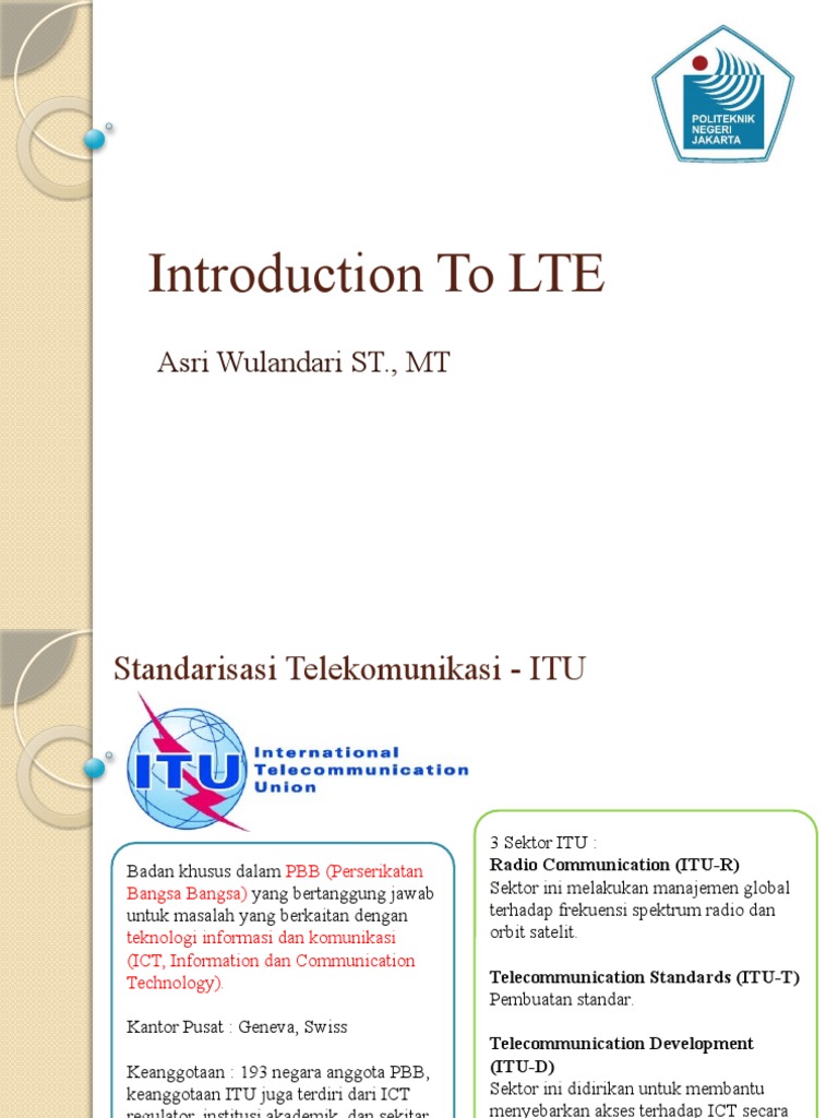 Materi8 - Introduction To LTE | PDF