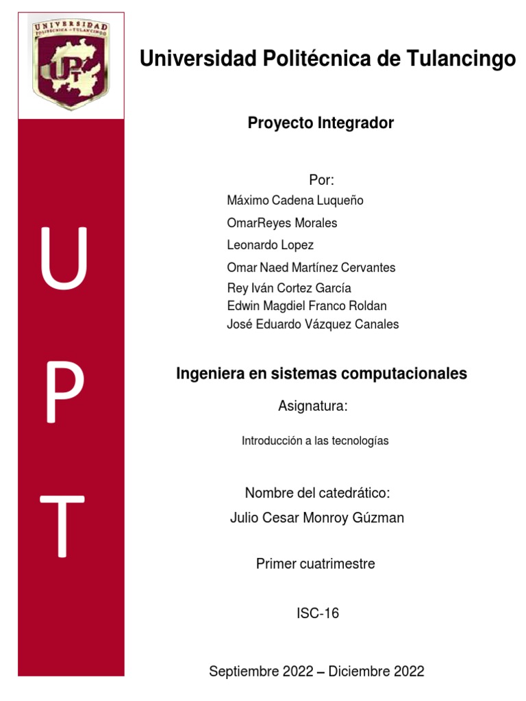 Proyecto Final ISC-16 | PDF | Software | Laboratorios