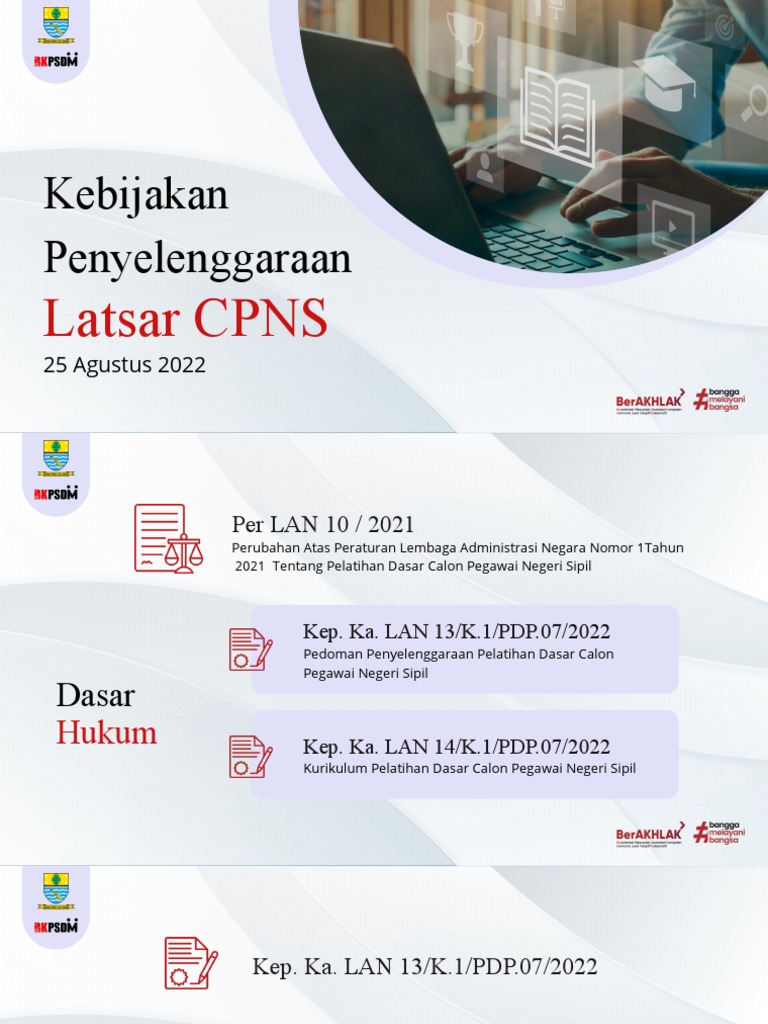 Program Latsar (BPK Slamet) | PDF