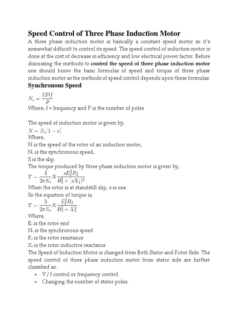 Unit 3 | PDF | Electric Motor | Electromagnetic Induction