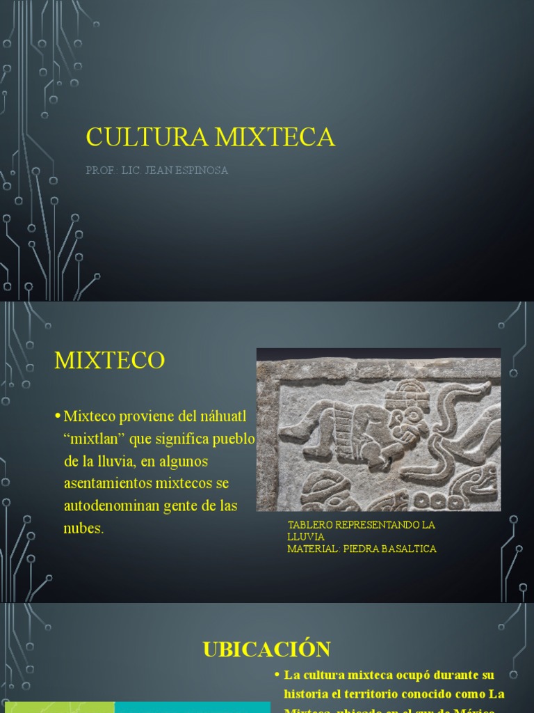 Significado y características de la cultura mixteca | PDF