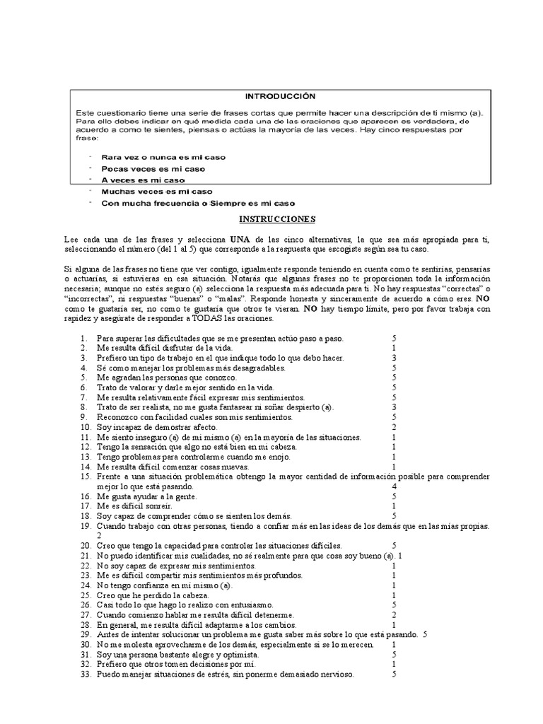 Prueba Baron | PDF