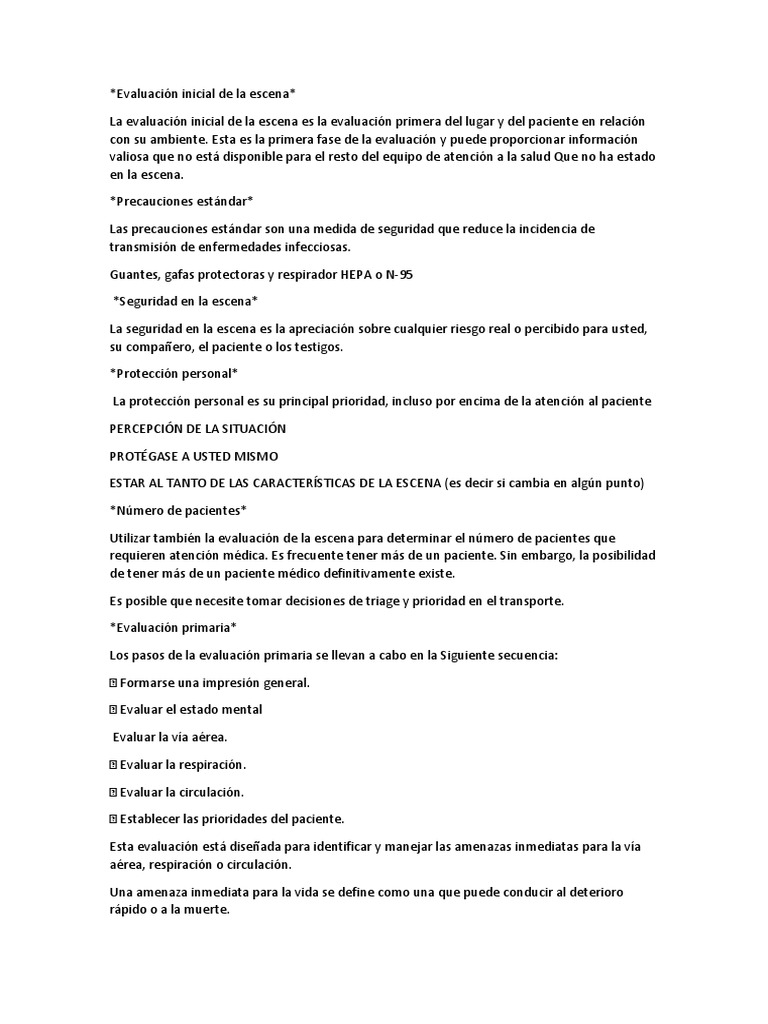 Evaluación de La Escena | PDF Evaluación de La Escena | PDF