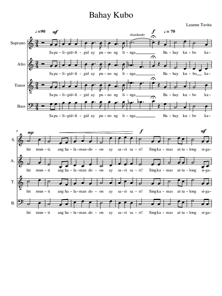 Bahay - Kubo Final PDF | PDF