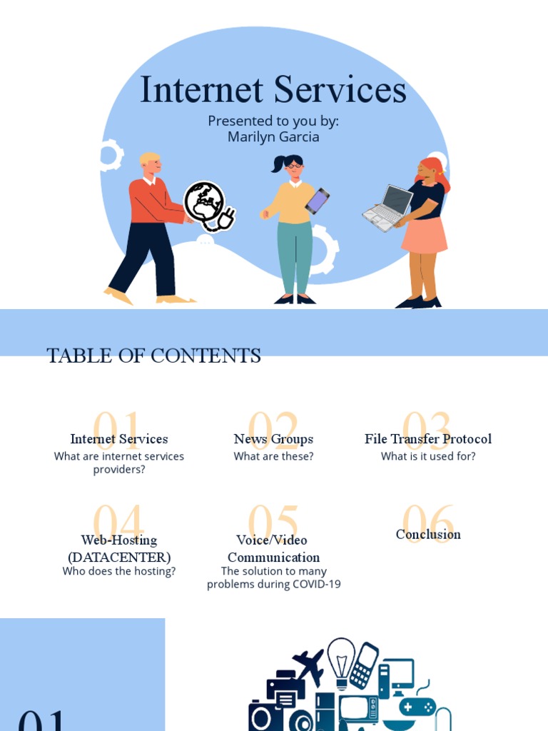 Internet Services Marilyn Garcia | PDF | Internet | File Transfer Protocol