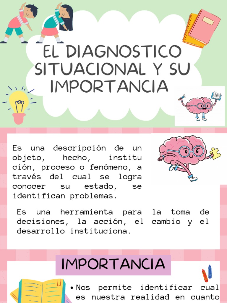 El Diagnostico Situacional y Su Importancia | PDF