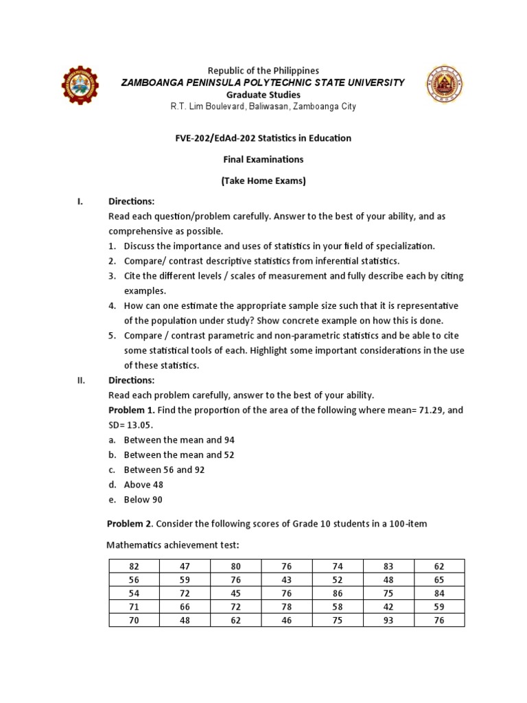 Final Exams Edad 202 Stat Pdf Statistical Hypothesis Testing Statistics