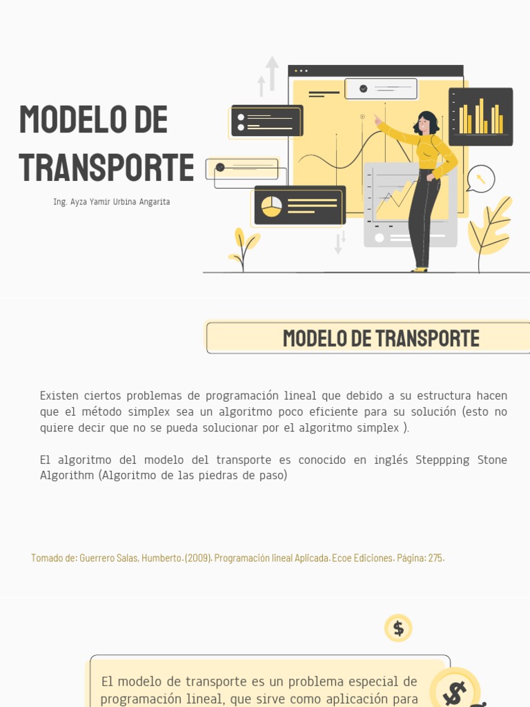 1.0 Modelo de Transporte | PDF | Programación lineal | Transporte