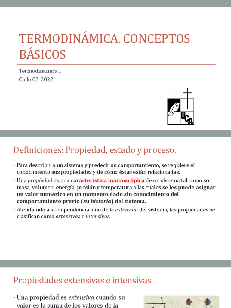 Termodinámica I Clase 2 | PDF | Temperatura | Celsius