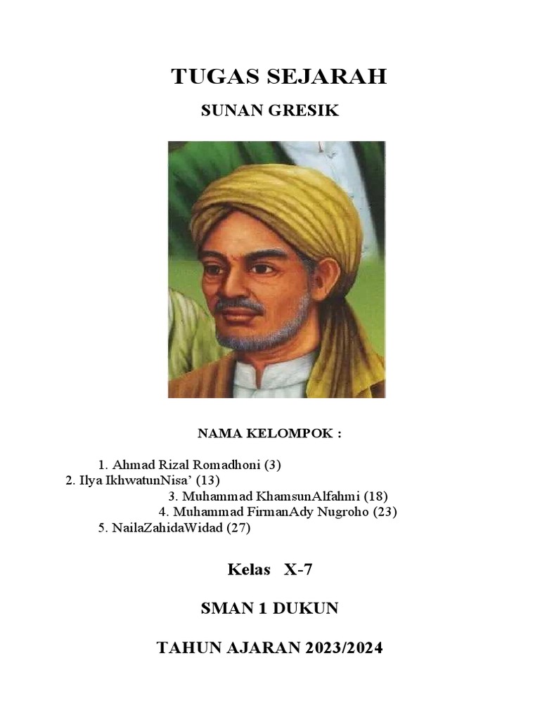 Sejarah Sunan Gresik | PDF