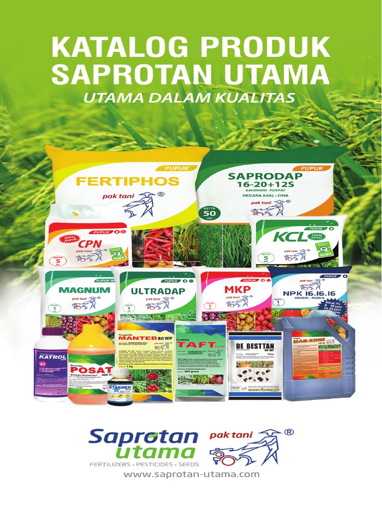 Katalog Saprotan Utama - Fin-1 | PDF