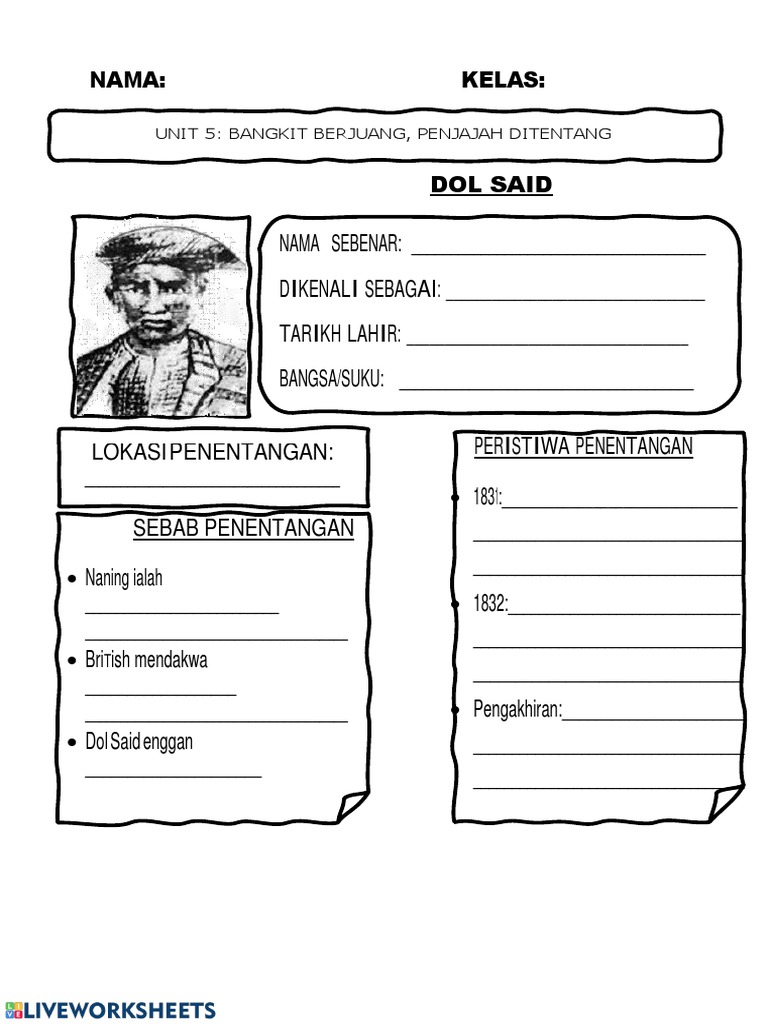 Sejarah Penentangan Penjajah oleh Dol Said | PDF