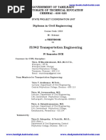 Transportation Engineering I Notes by Sumit Paudel (Nec) PDF | PDF
