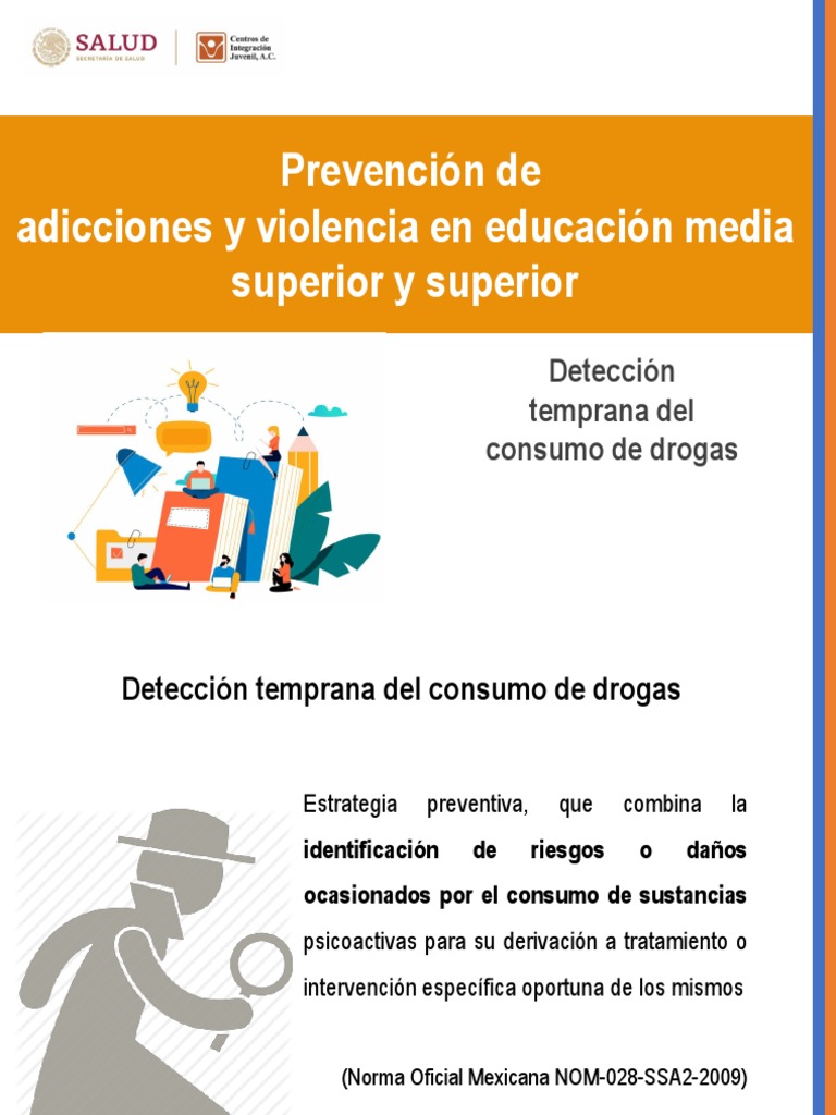 Material 7. Detección Temprana Del Consumo de Drogas - 2020 | Descargar gratis PDF | La ...