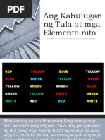 Ang Tula at Mga Elemento Nito | PDF