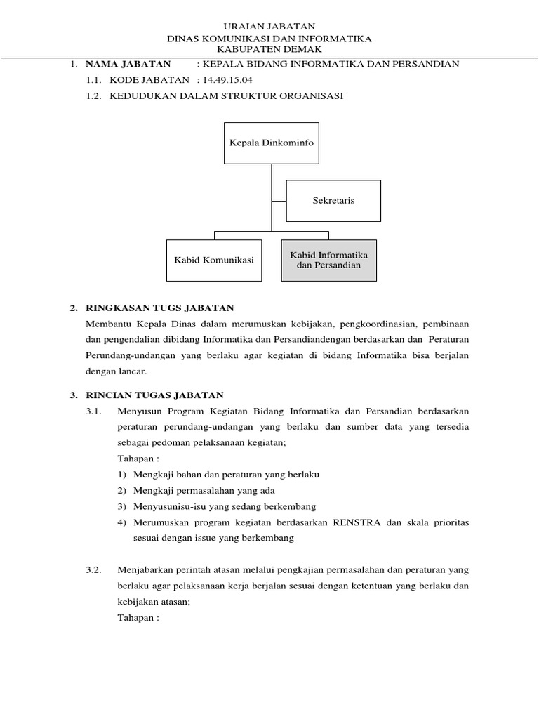 Ka Bidang Informatika | PDF