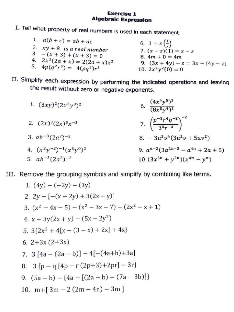 Activity 1 Algebra & Trigonometry | PDF | Mathematics | Algebra