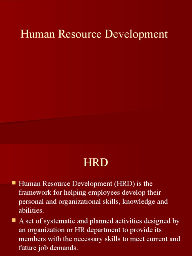 HRD Bba | PDF | Human Resource Management | Economies