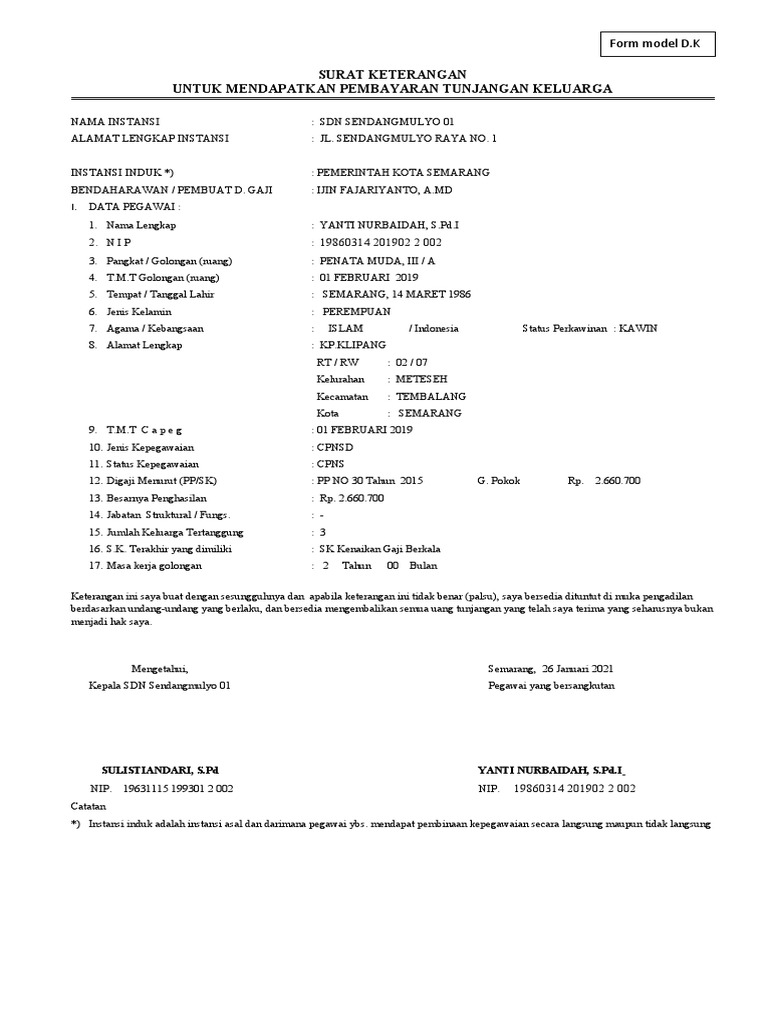 Skum PTK Yanti | PDF