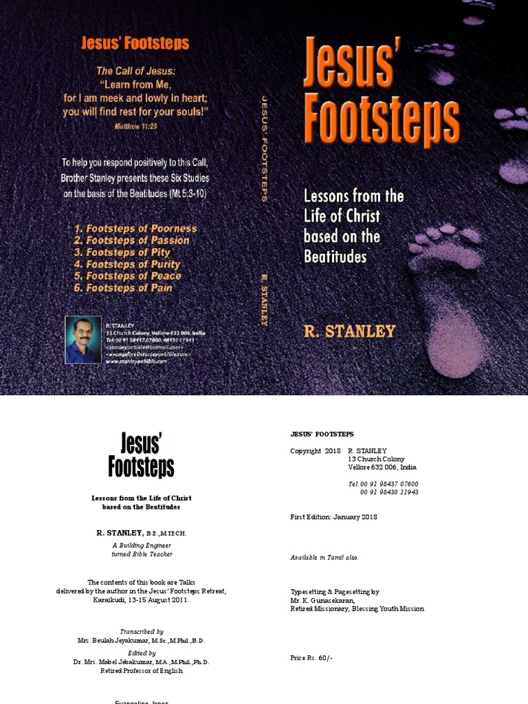 Jesus Footsteps Eng | PDF | Jesus | Beatitudes