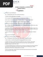 Class 8 Civics Chapter 3 PARLIAMENT AND THE MAKING OF LAWS | PDF ...