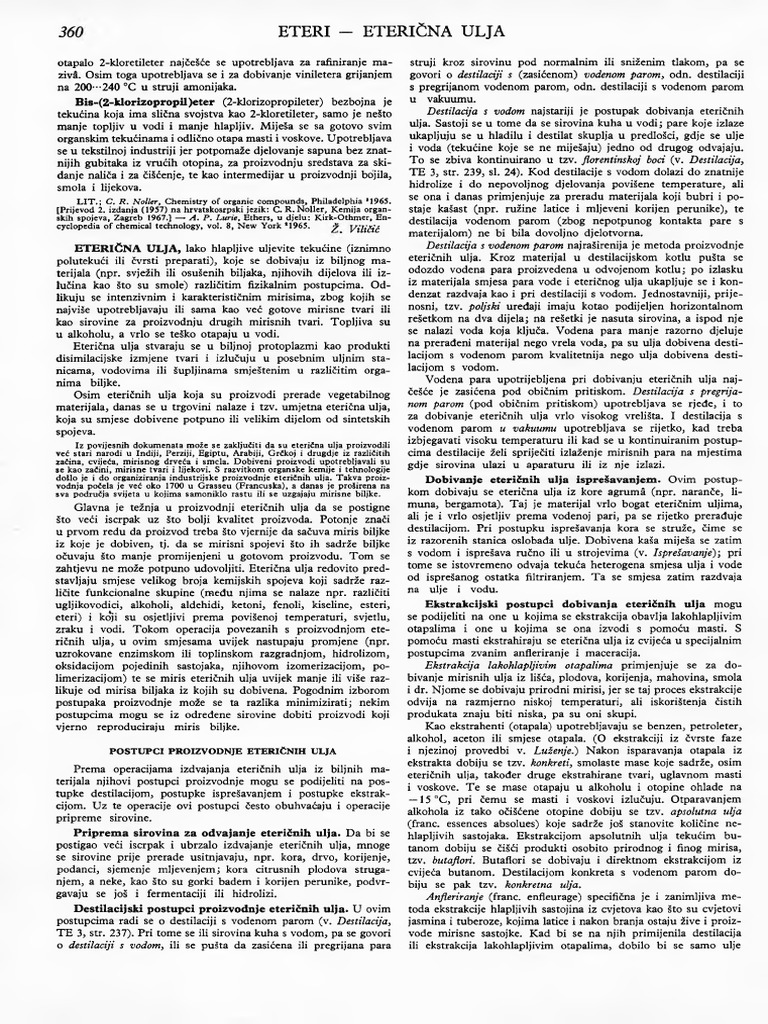 360 Eteri - Eterična Ulja | PDF