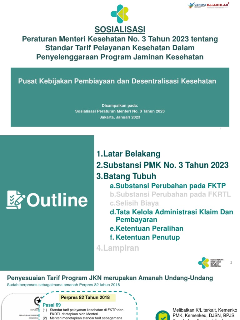 FKTP - Sosialisasi - Permenkes - 3 - Tahun - 2023 - Tentang - Standar ...
