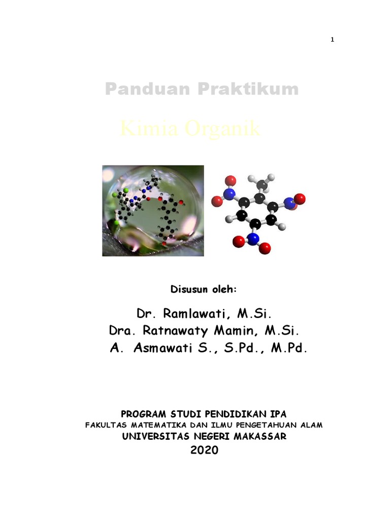 Penuntun Kimia Organik Rev. | PDF