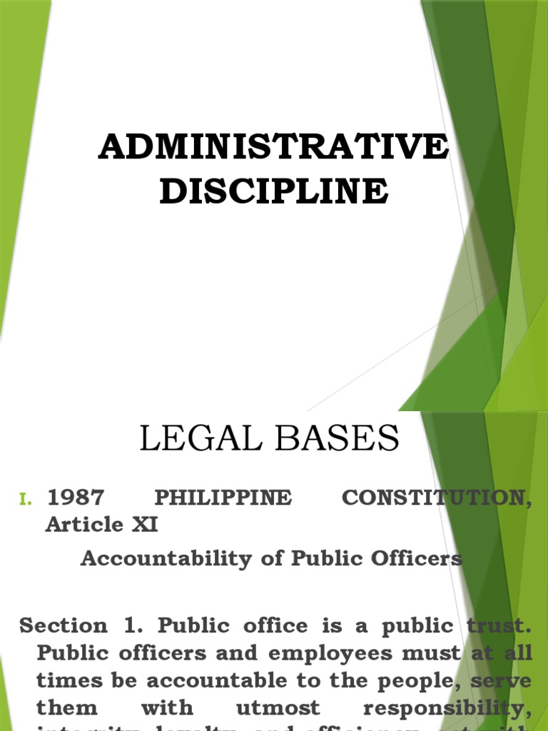 Administrative Discipline | PDF | Jurisdiction | Complaint