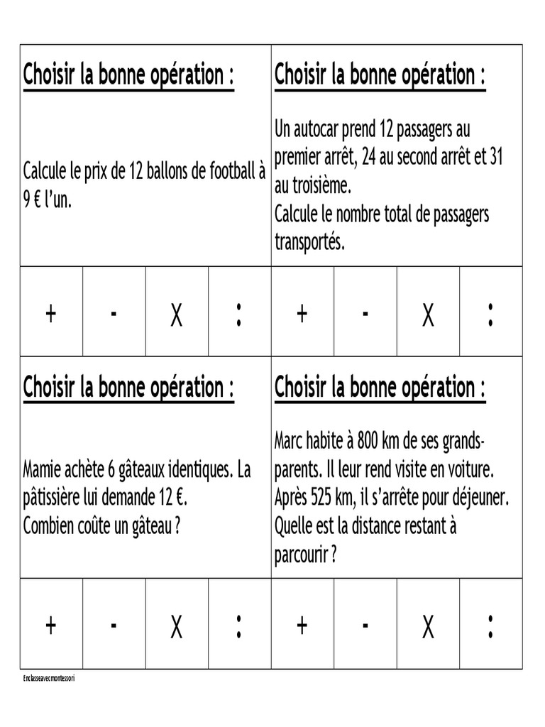 ECAM - Choisir La Bonne Opération | PDF