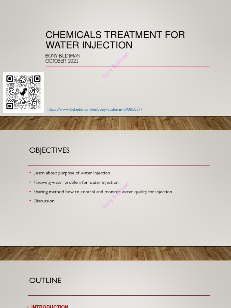 Chemical Water Injection | PDF | Water | Membrane