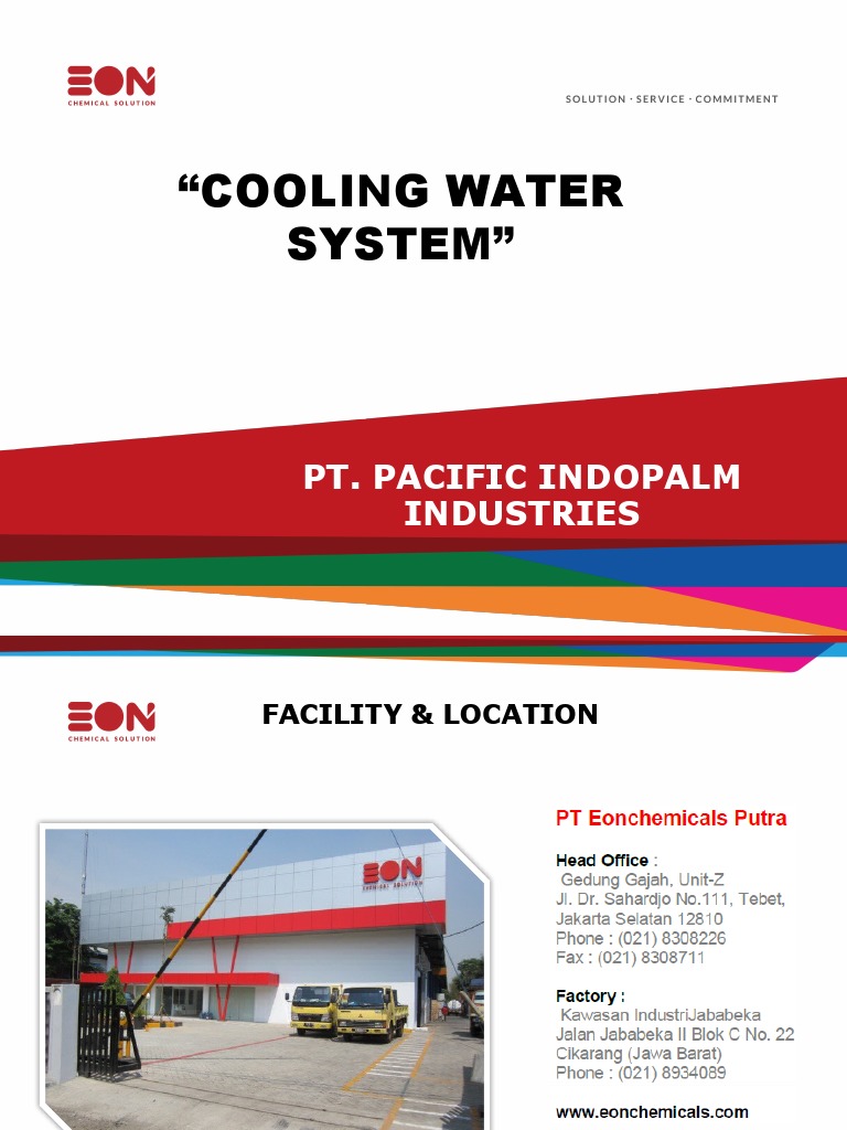 Cooling Water System Training Pdf Chlorine Water