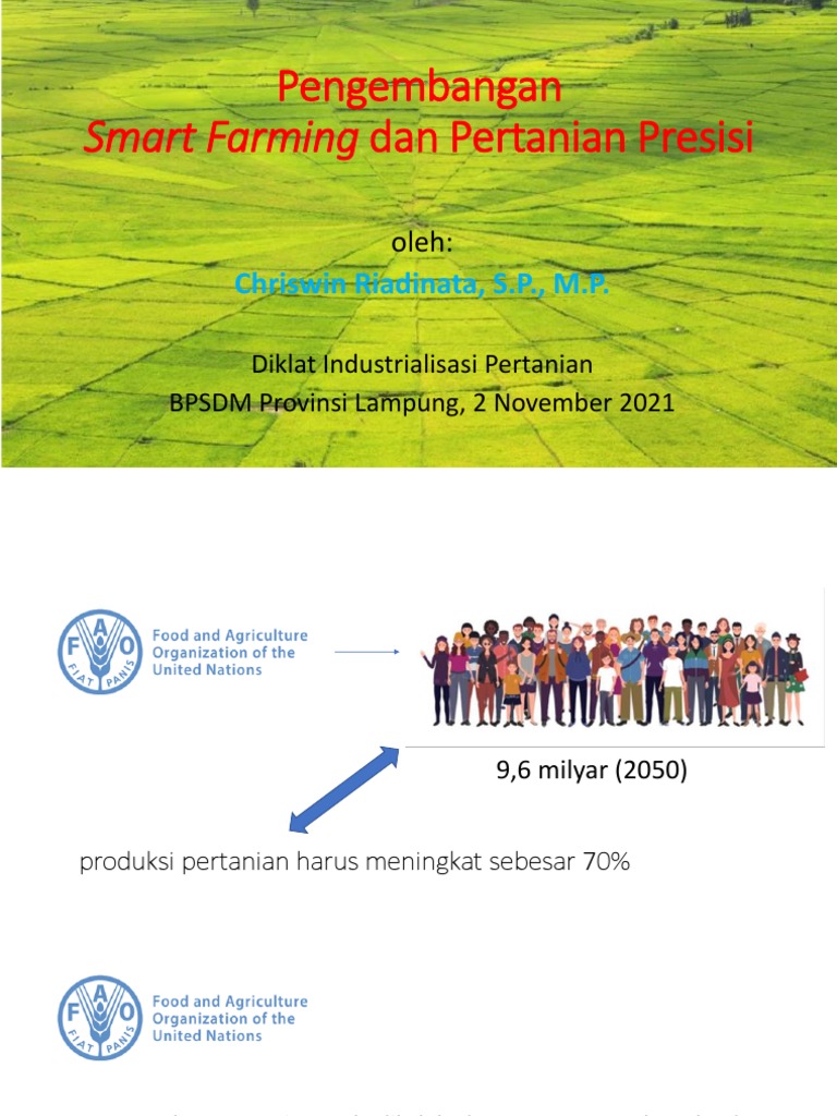 Smart Farming dan Pertanian Presisi Indonesia | PDF | Bisnis ...