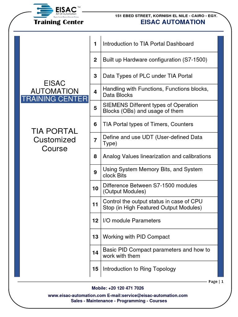 CustomizedCourse S7-1500 V1.0 | PDF | Computer Network | Ip Address