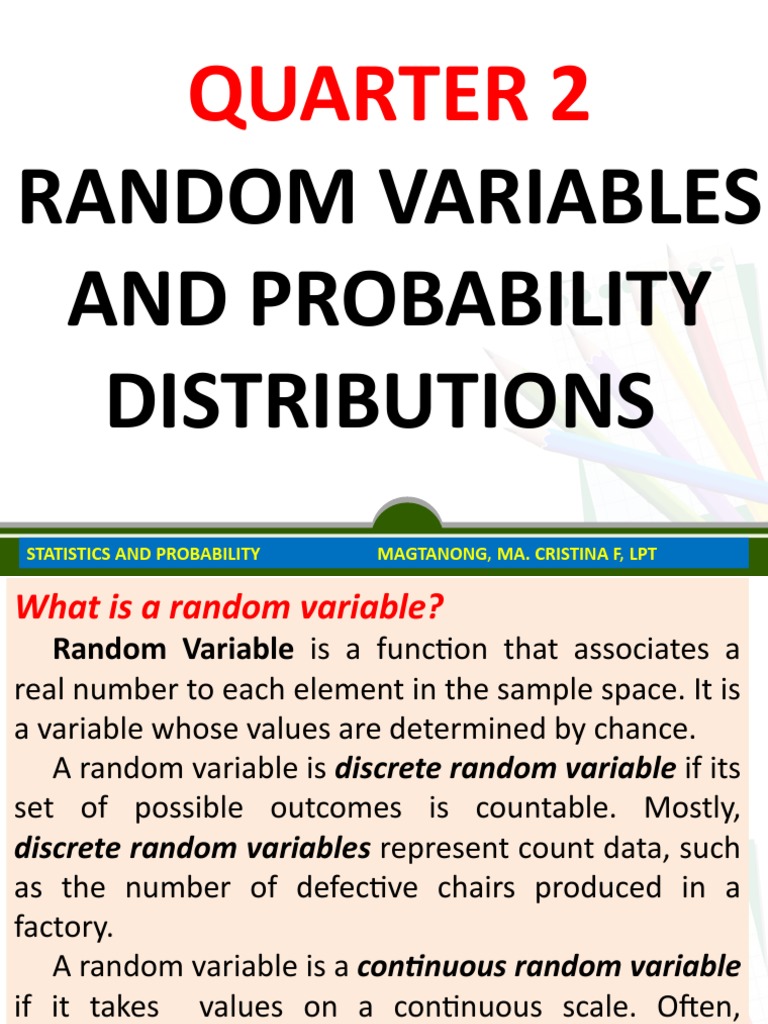 Random Variables Observation | PDF | Probability Distribution | Skewness
